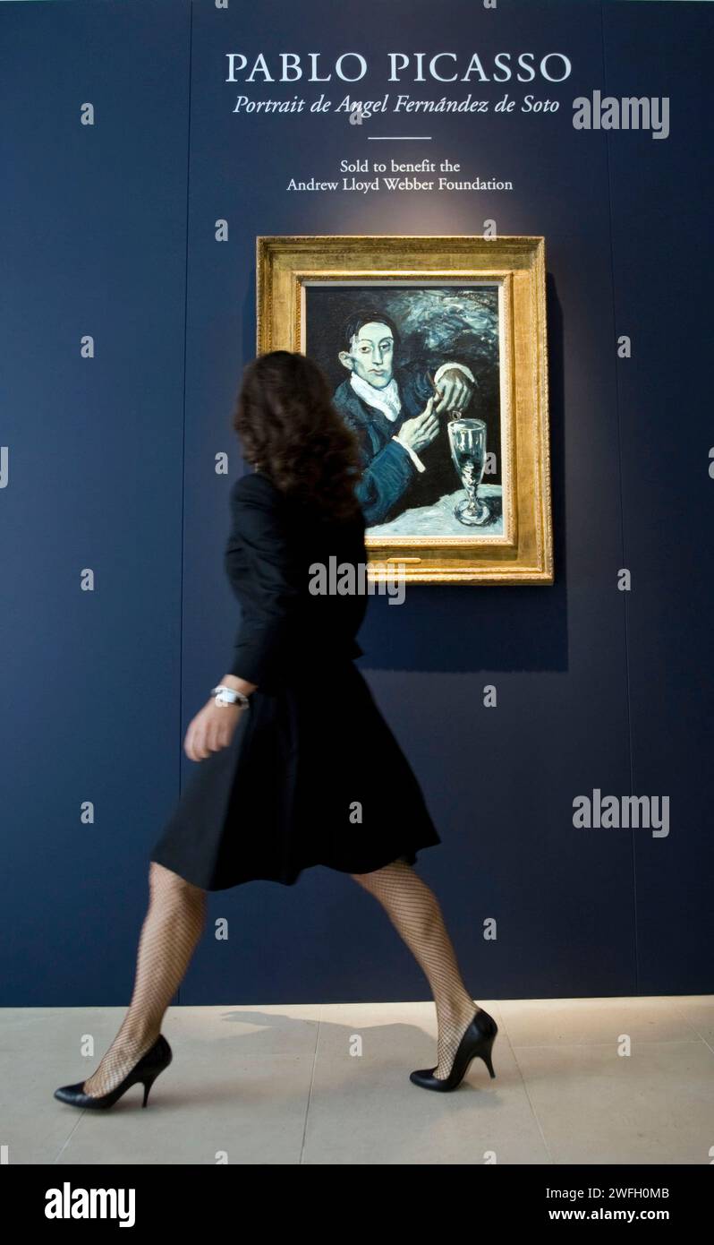 Absinthe drinker picasso hi-res stock photography and images - Alamy