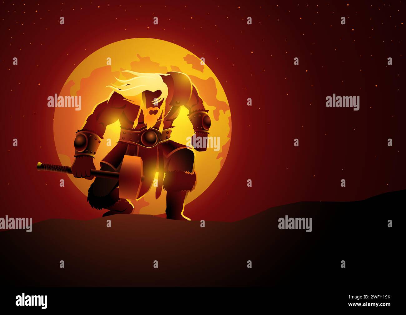 Moon during Stock Vector Images - Alamy