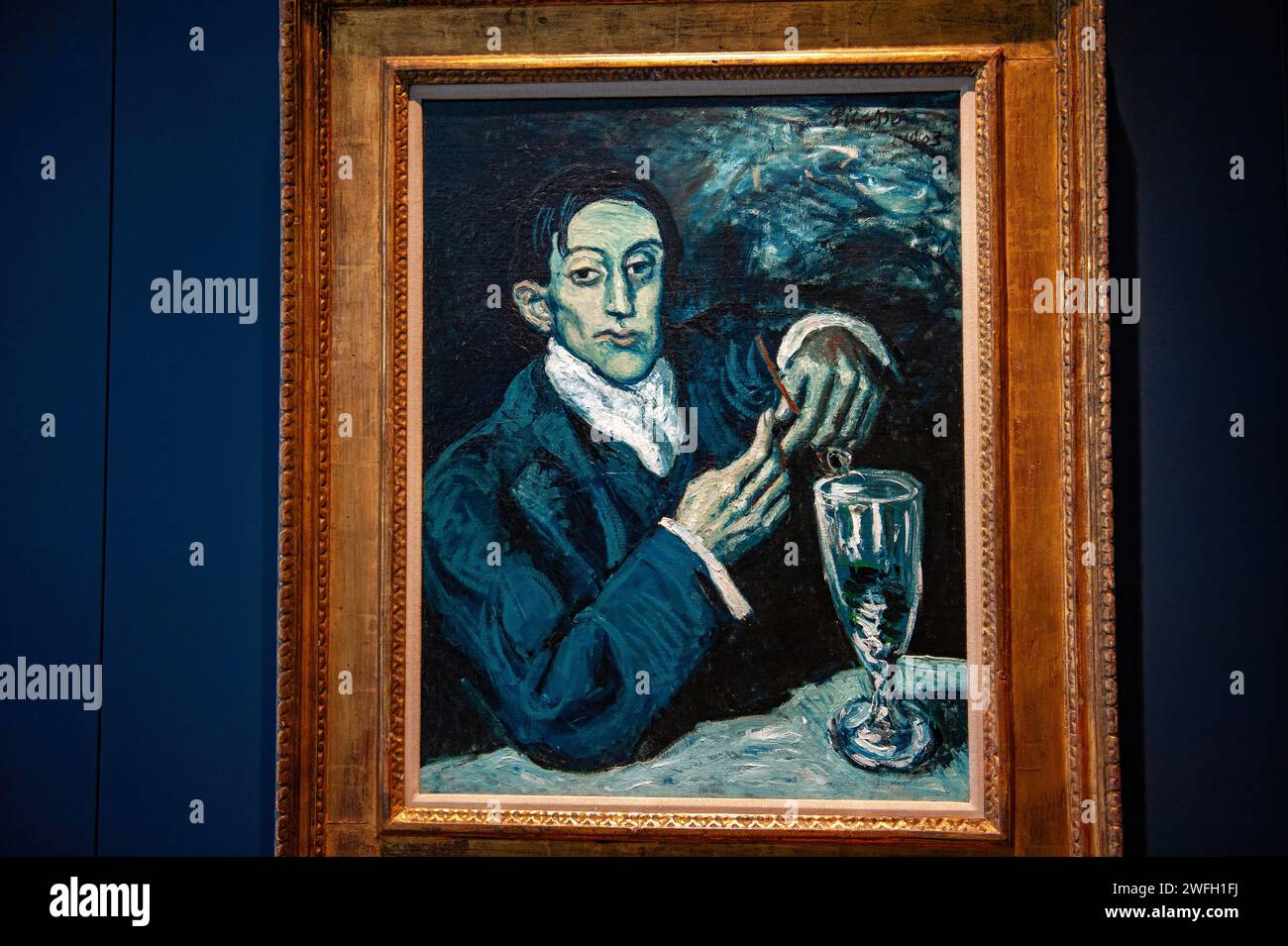 Absinthe drinker picasso hi-res stock photography and images - Alamy