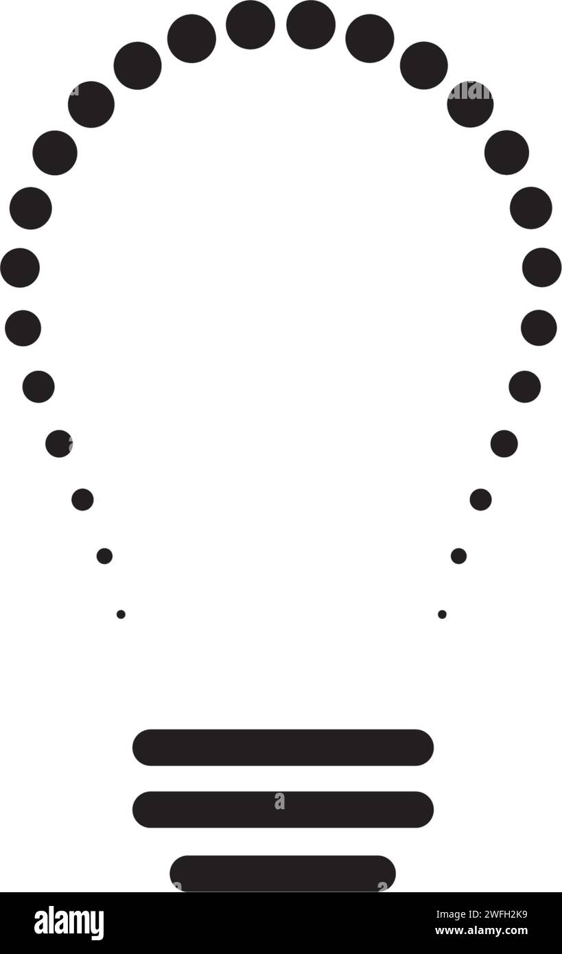 light bulb symbol vector design illustration Stock Vector Image & Art ...