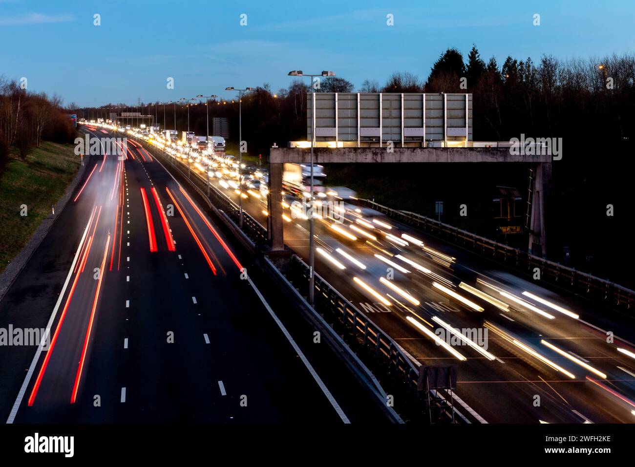 M6 Toll road traffic. Picture by Shaun Fellows/Alamy Stock Photo - Alamy