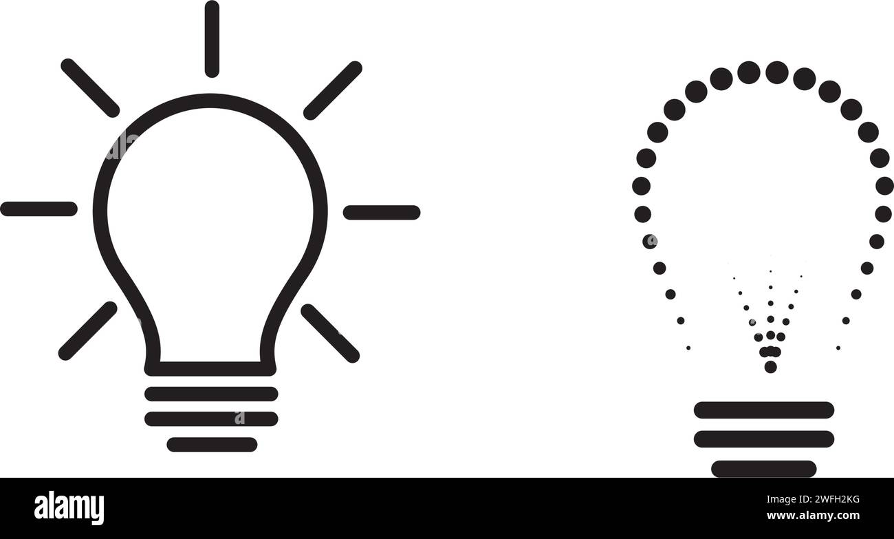 light bulb symbol vector design illustration Stock Vector Image & Art ...