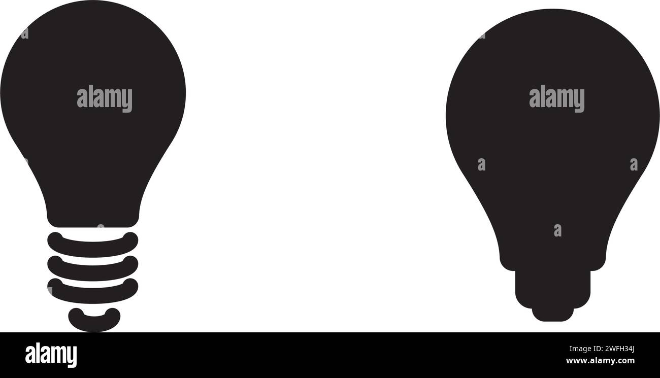 light bulb symbol vector design illustration Stock Vector Image & Art ...