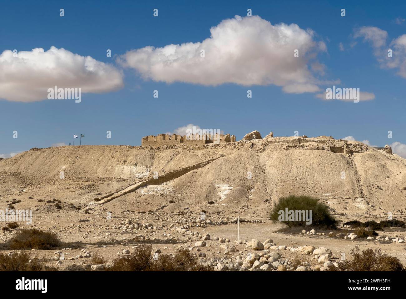 Distant view of the German-Turkish hospital (1906-1917) built on ruins ...
