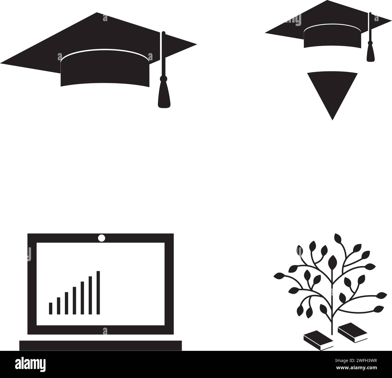 Education Logo Template vector icon illustration design Stock Vector ...