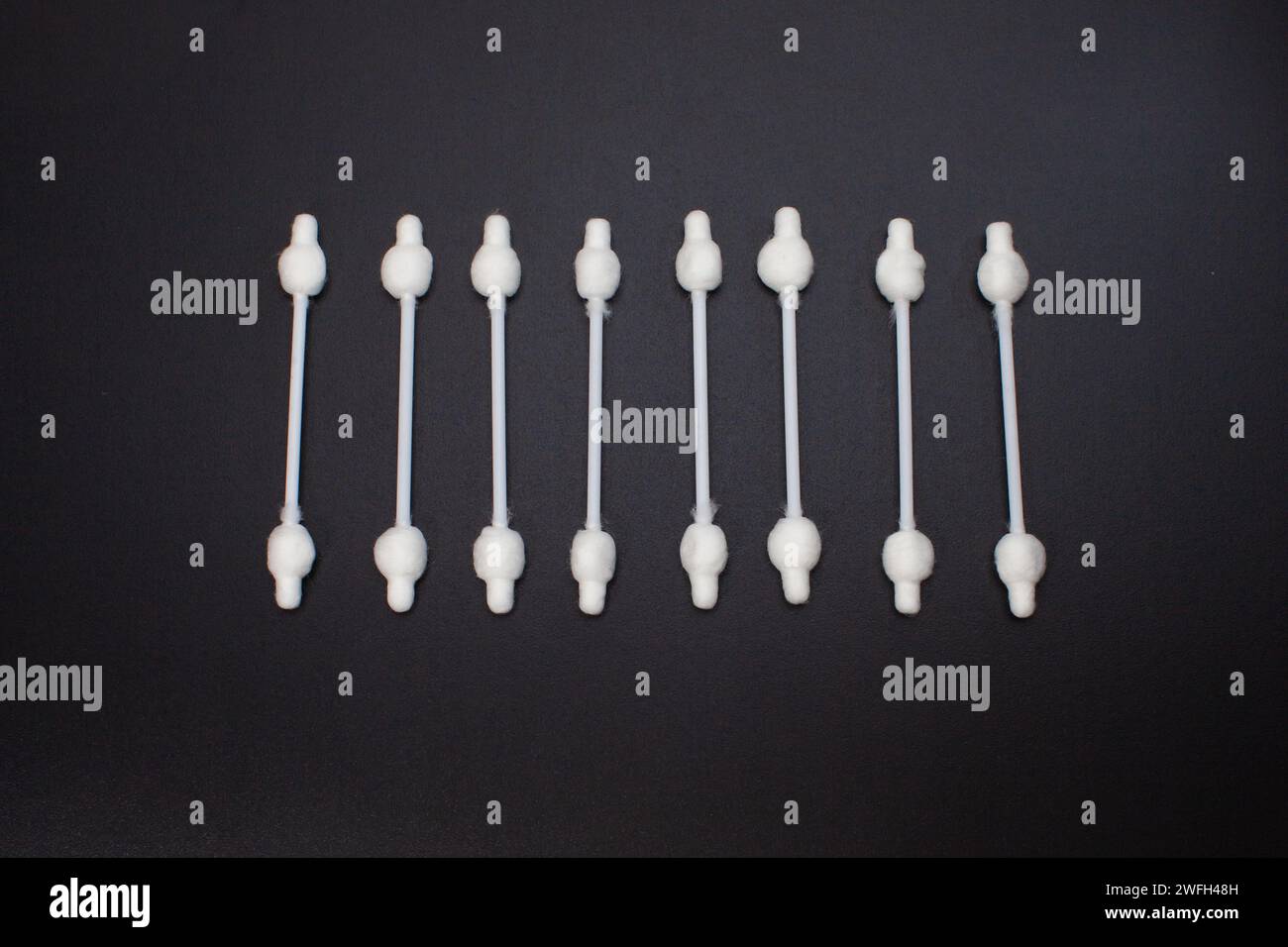 Ear buds black background hi-res stock photography and images - Alamy