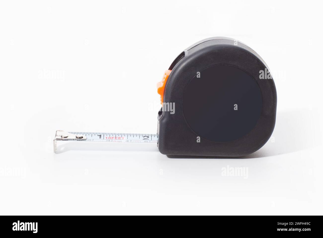 black measuring tape side view Stock Photo - Alamy