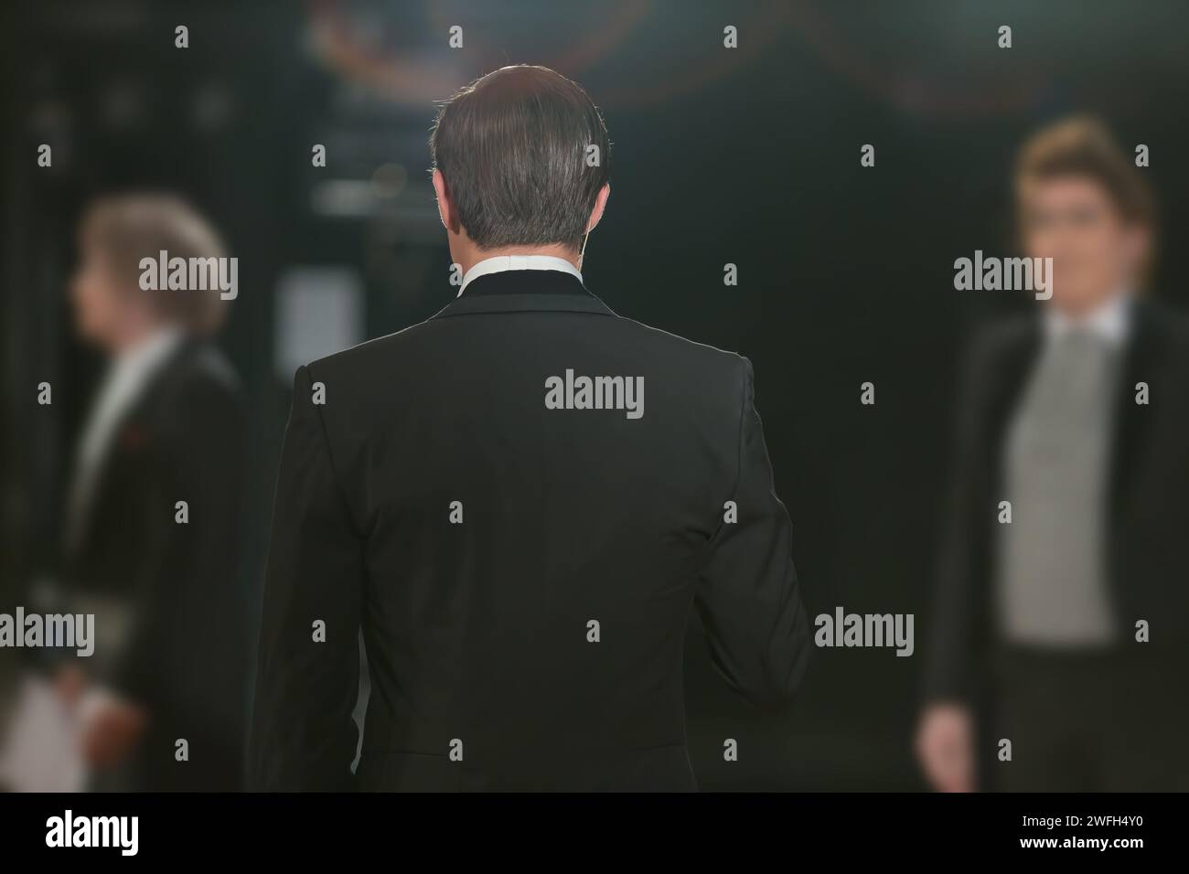 actors performing together on stage Stock Photo - Alamy