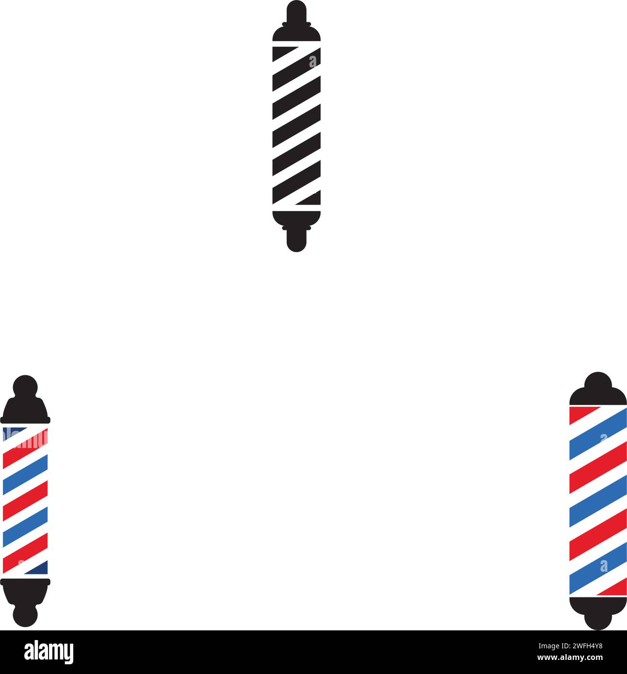 Barber shop logo vector vectors hi-res stock photography and images - Alamy