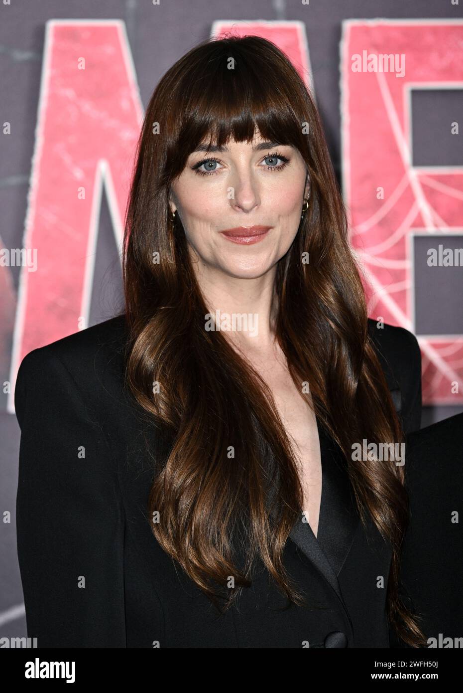London, UK. January 31st, 2024. Dakota Johnson at at the Madame Web ...