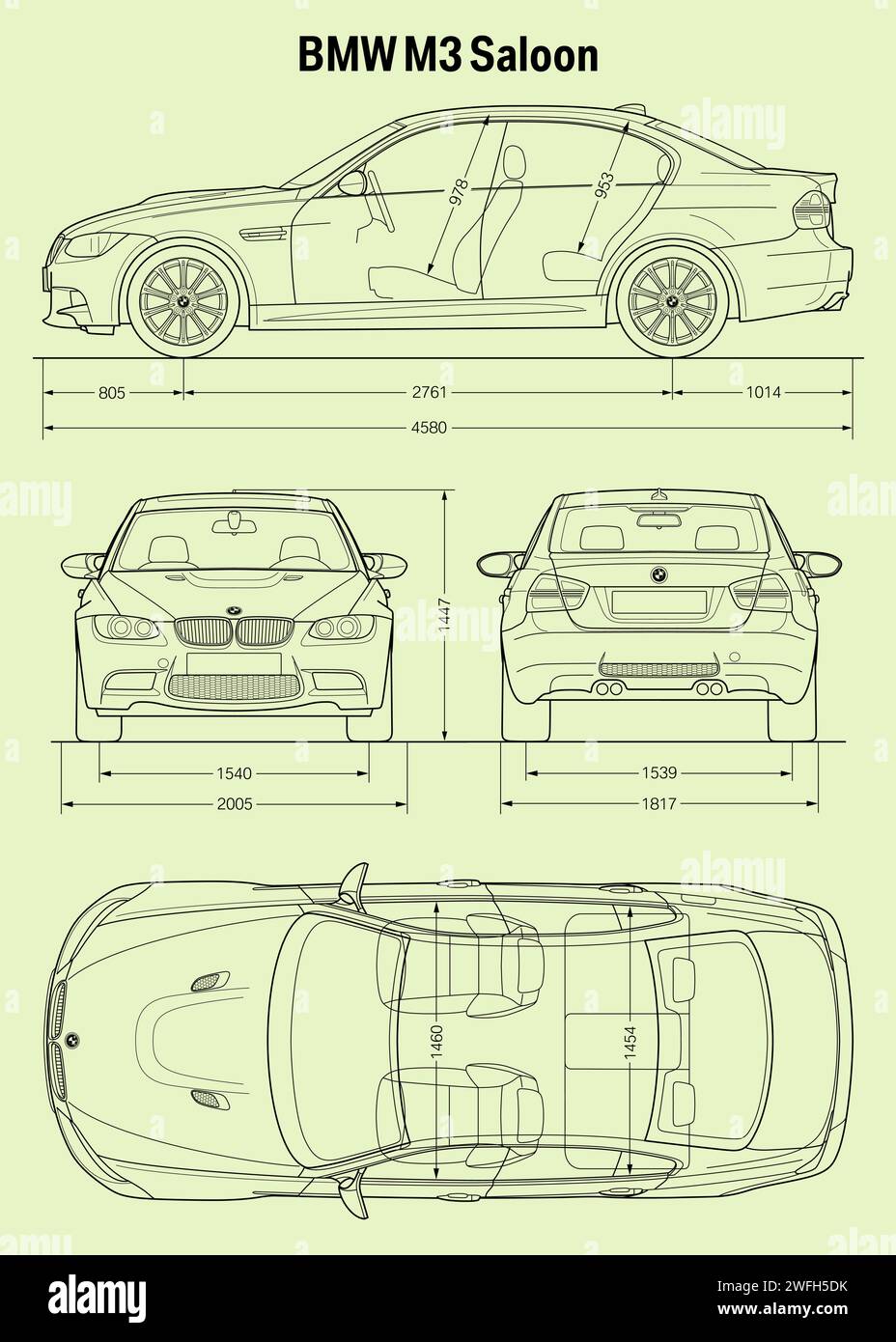 Luxury super saloon Stock Vector Images - Alamy