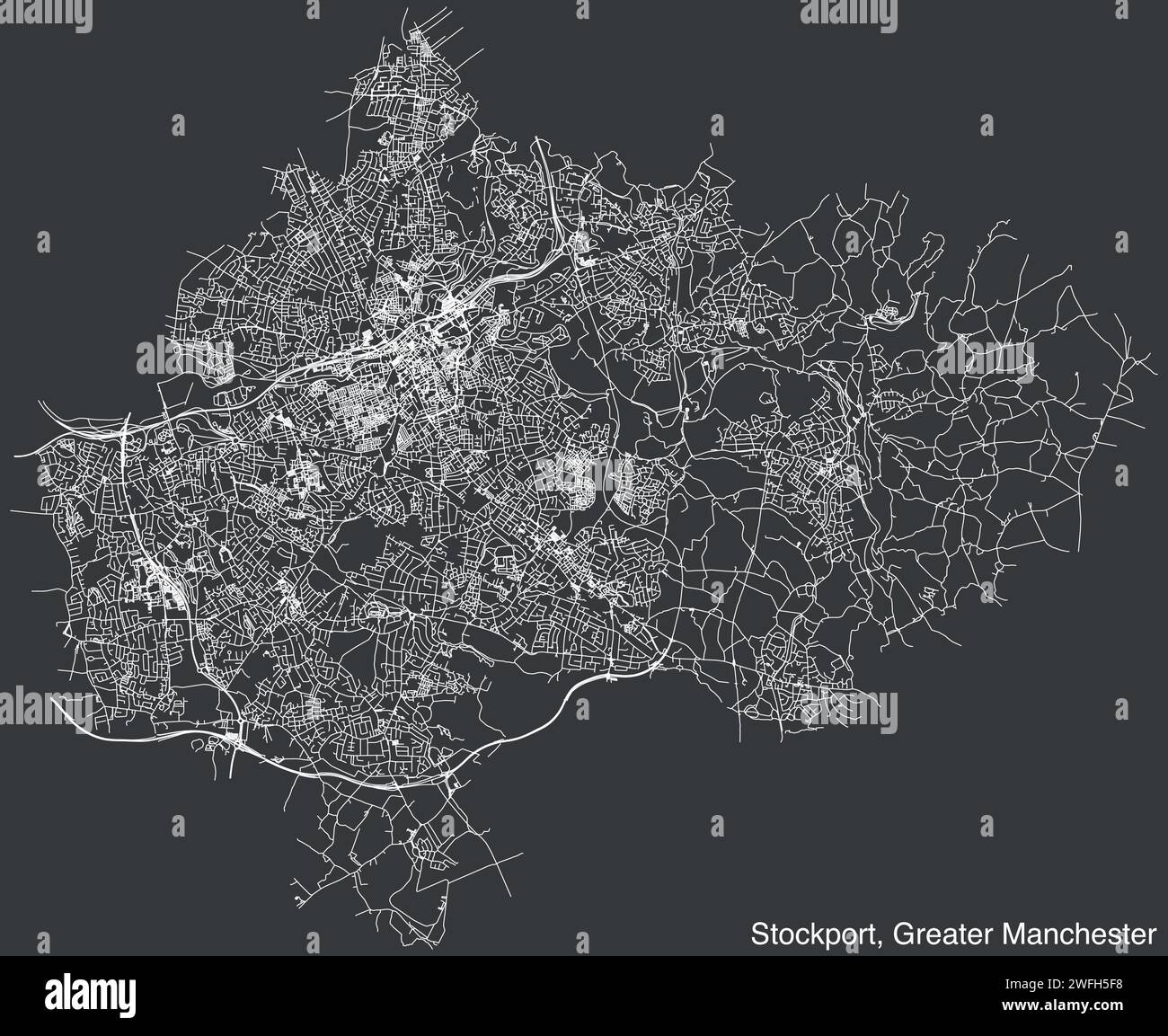 Stockport borough Stock Vector Images - Alamy
