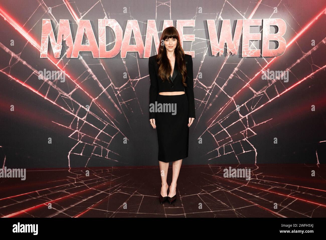 Dakota Johnson during the photocall for new Marvel film Madame Web at ...
