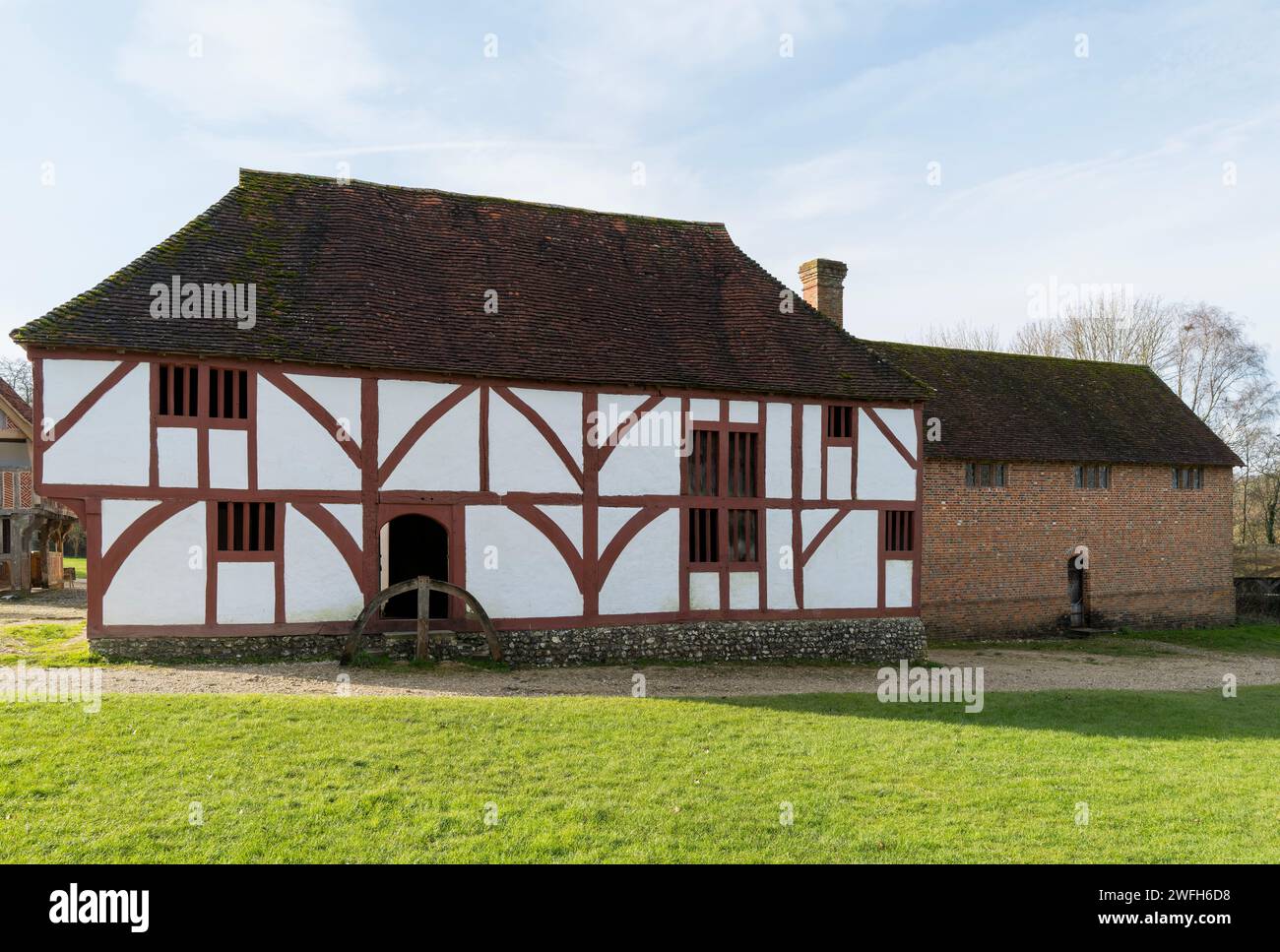 Timber framed buildings weald downland hi-res stock photography and ...