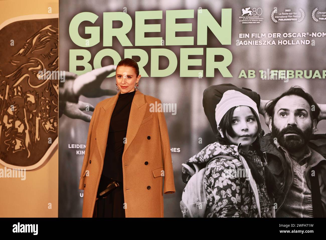 30/01/2024, Berlin, Germany, Katharina Stark attends the Berlin ...