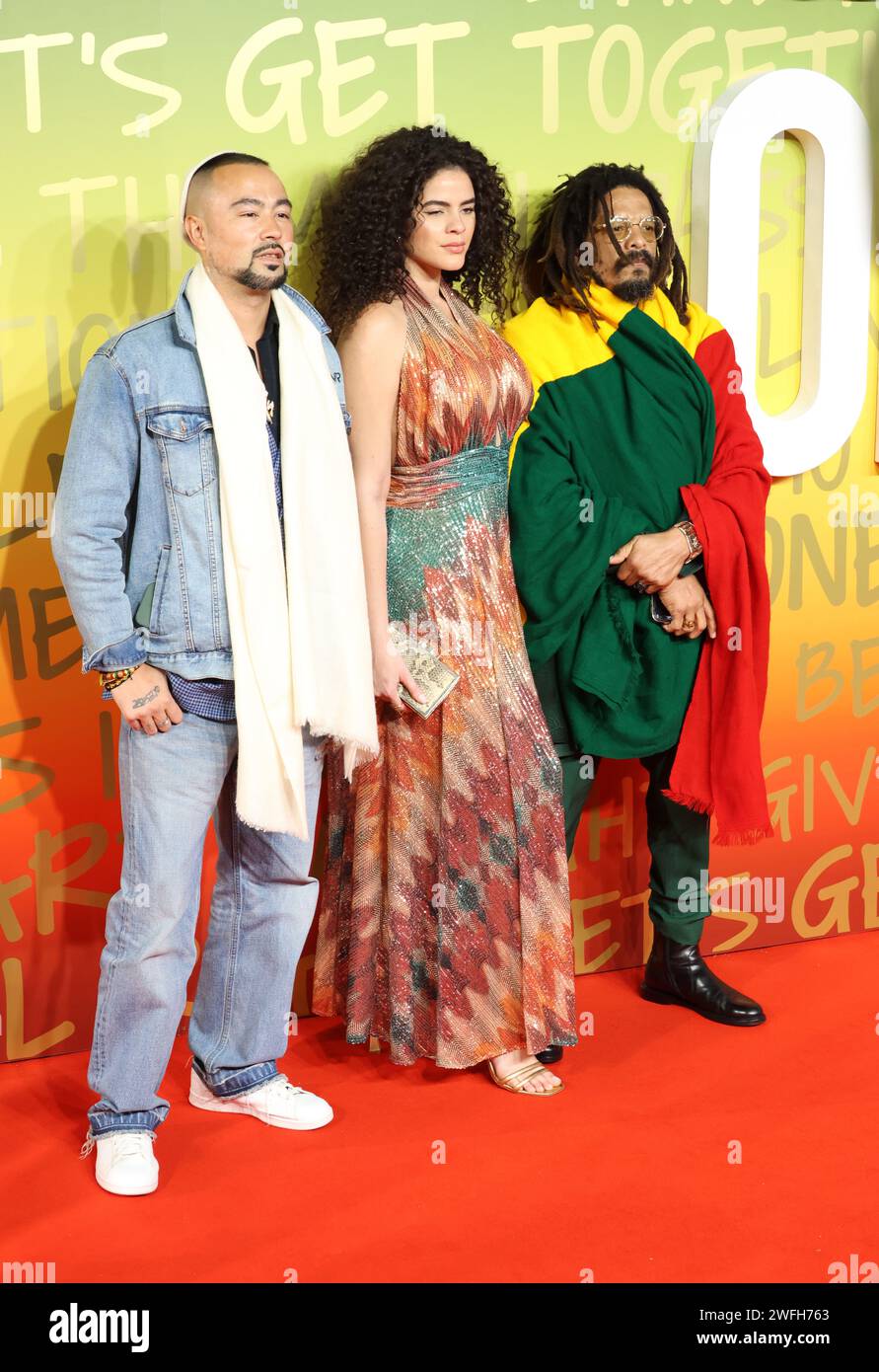 Rohan Marley, Bob Marley: One Love - UK Premiere, BFI IMAX Waterloo ...