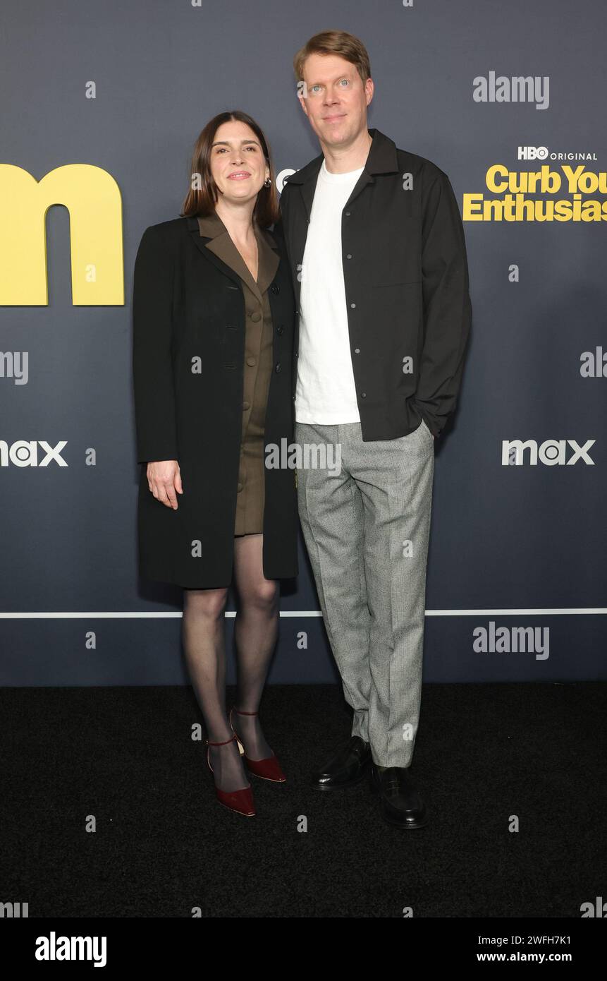 Los Angeles, Ca. 30th Jan, 2024. Lily Sullivan, Tim Baltz at the HBO's ...