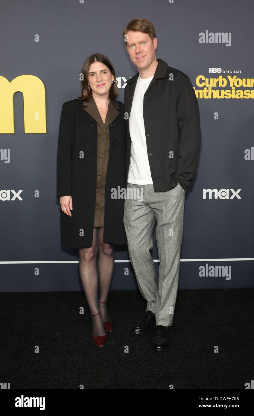 Los Angeles, Ca. 30th Jan, 2024. Lily Sullivan, Tim Baltz at the HBO's ...