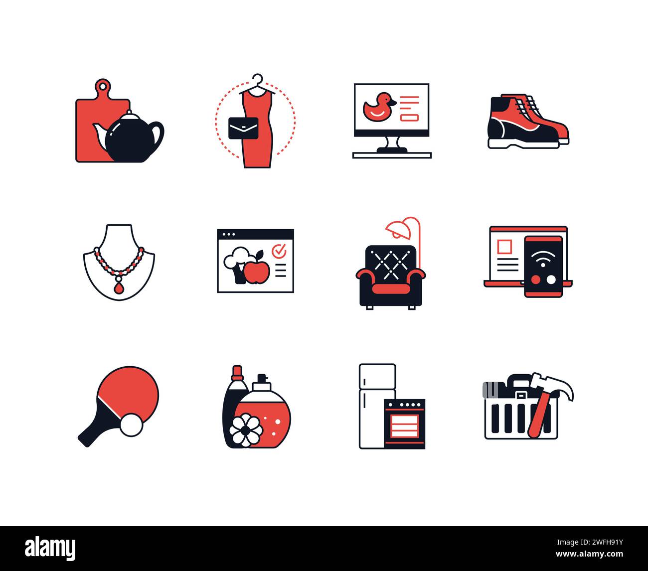 Home outfit Stock Vector Images - Alamy