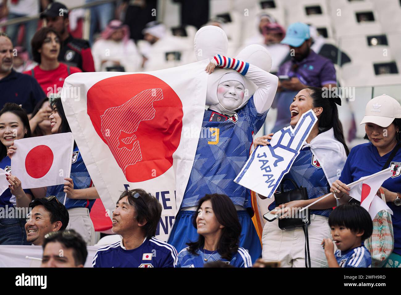 Doha, Qatar. 31 January, 2024. BAHRAIN VS JAPAN：ROUND OF 16 - AFC Asian ...