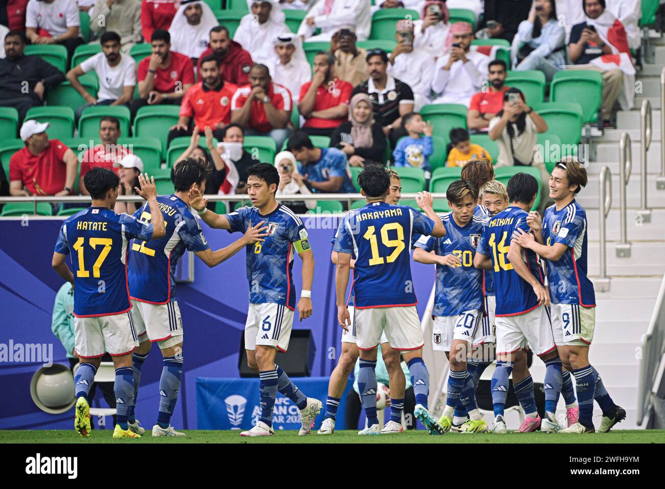Doha, Qatar. 31 January, 2024. BAHRAIN VS JAPAN：ROUND OF 16 - AFC Asian ...