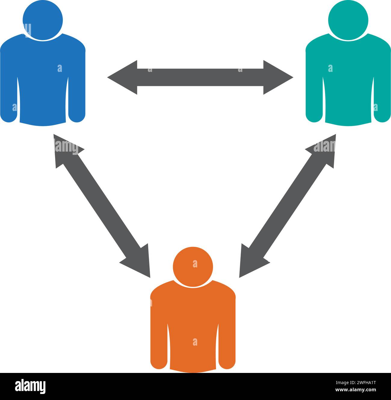 People Icon work group Vector illustration design Stock Vector Image ...