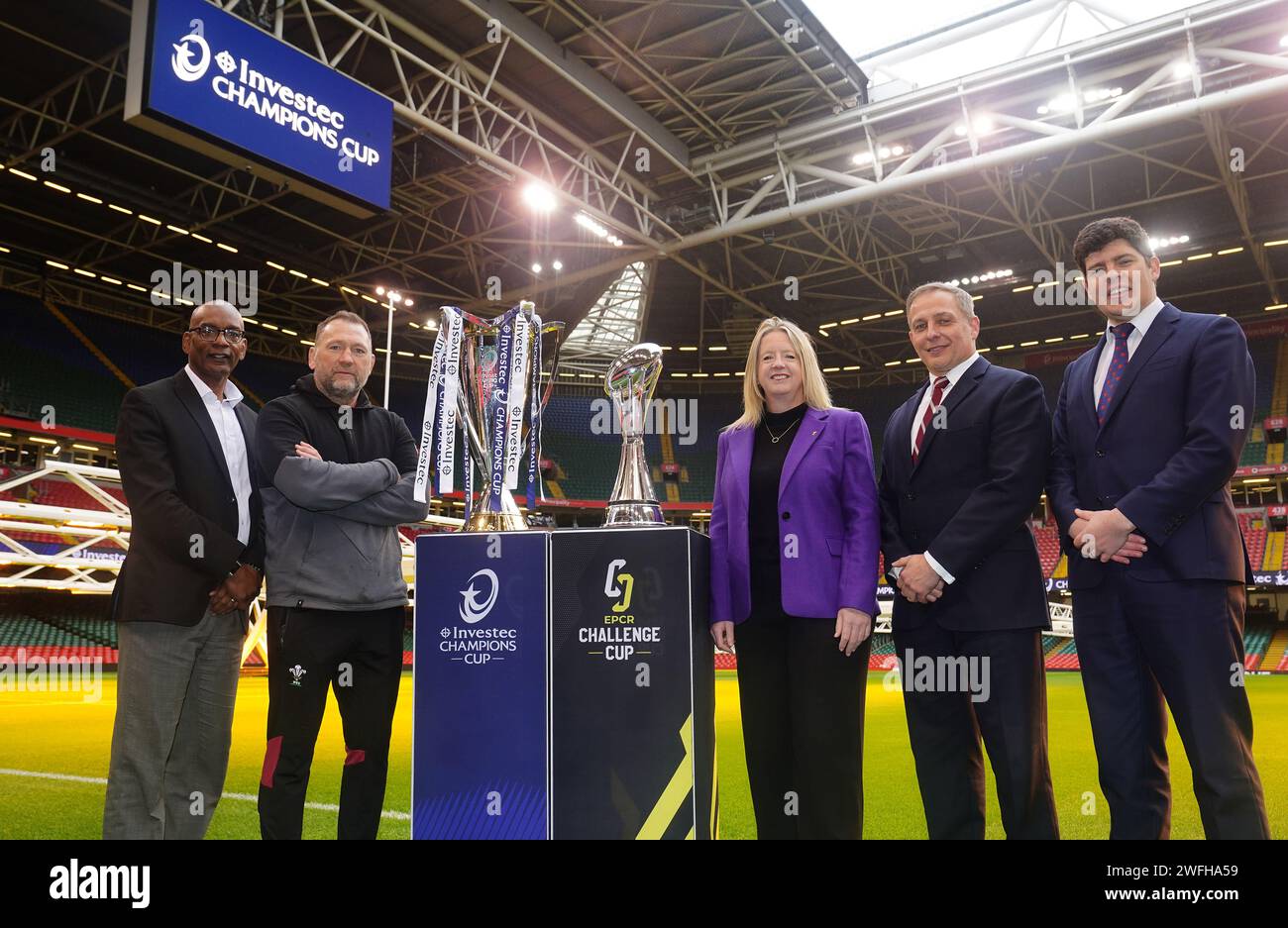 WRU Executive Director of Rugby Nigel Walker, Wales Assistant Coach ...