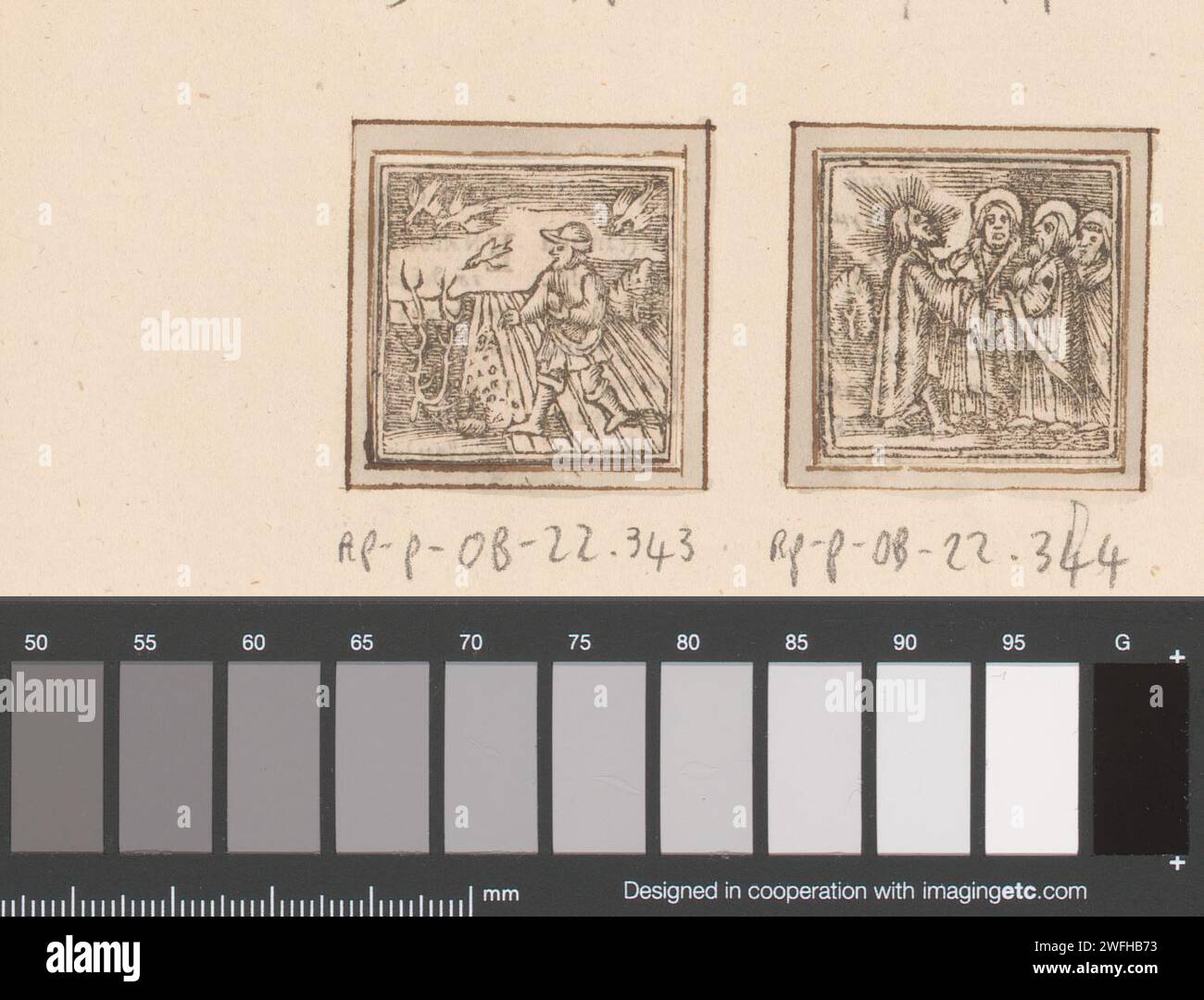 Parable of the sower, anonymous, anonymous, 1590 print paper the sower ...