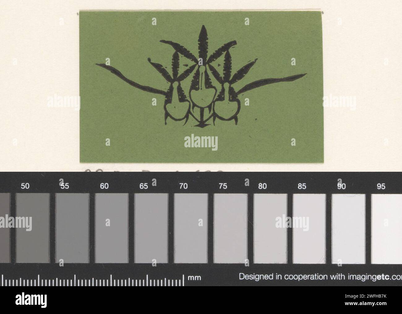Vignette with three flying birds, Gerrit Willem Dijsselhof, 1892 print ...