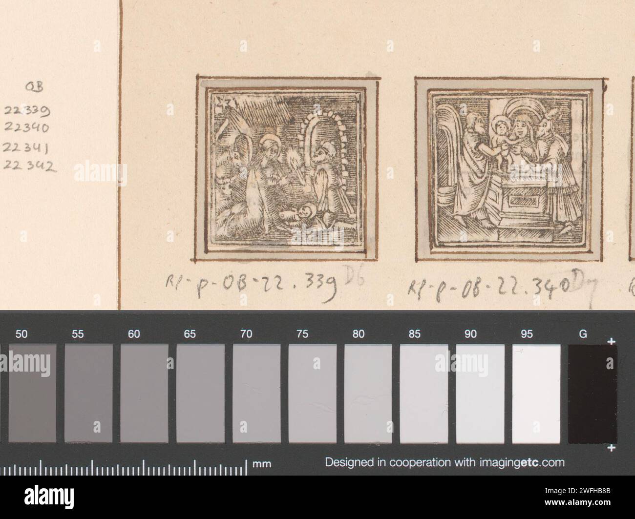 Birth of Christ, Anonymous, Anonymous, 1590 print paper Mary, Joseph ...