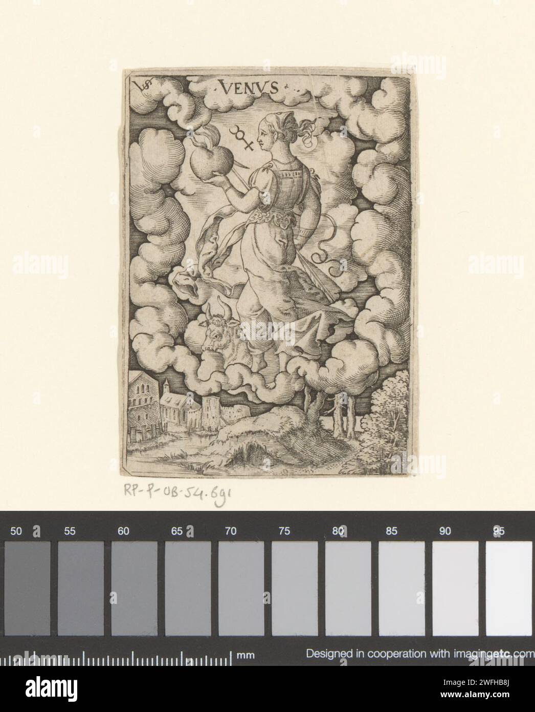 Venus Virgil, 1524 - 1562 print Nuremberg paper engraving / etching ...