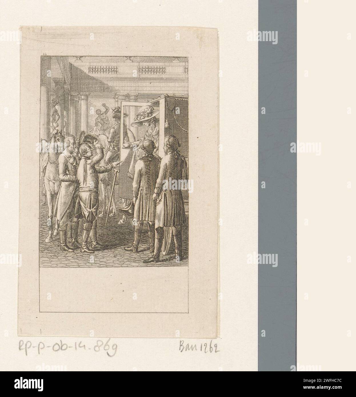 Walstein and Caroline at Frederik the Great in Potsdam, Daniel Nikolaus ...