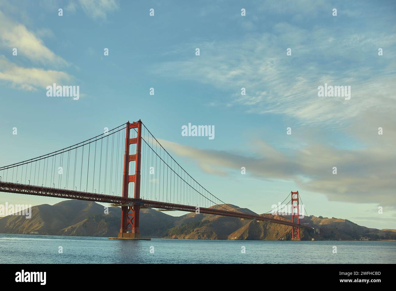 View of Golden Gate Bridge Stock Photo - Alamy