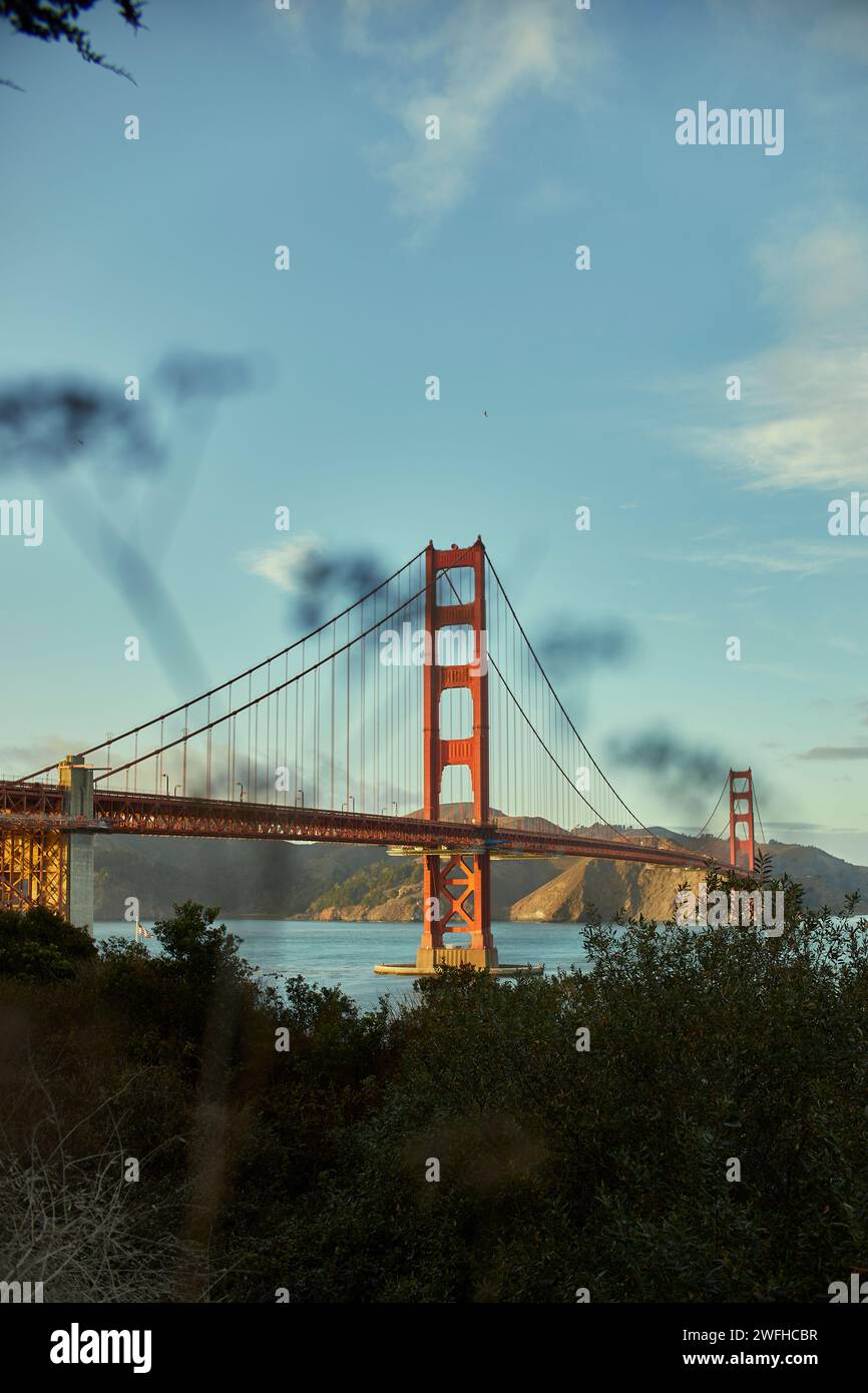 Golden gate bridge perspective hi-res stock photography and images - Alamy
