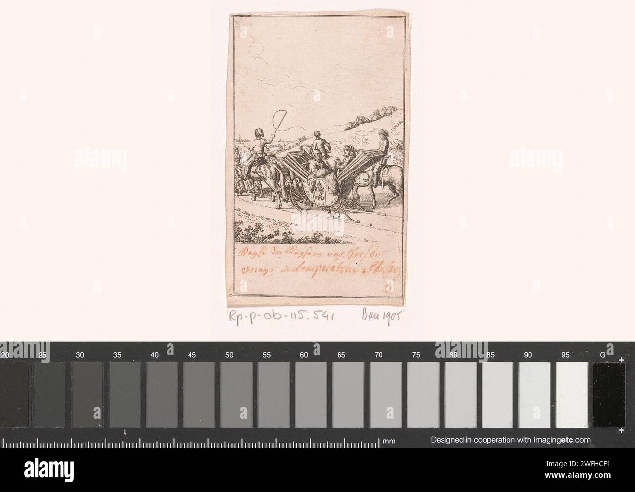 Catharina the Great and Officer Potemkin en route to conquered area ...