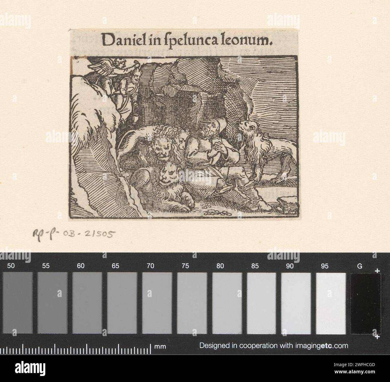 Daniël in the Leeuwenkuil, Anonymous, After Hans Sebald Beham, 1530 ...