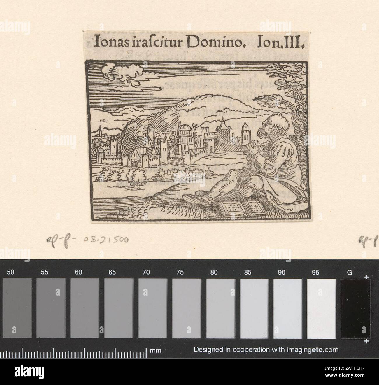 Jonah is waiting for the destruction of Ninive, Anonymous, After Hans ...