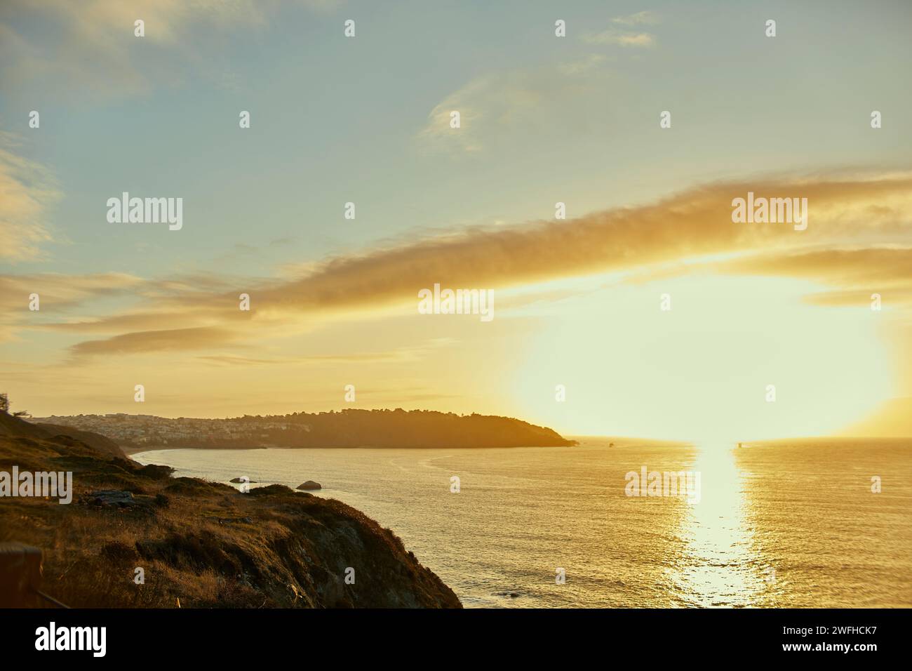 Sunset city san francisco in hi-res stock photography and images - Alamy