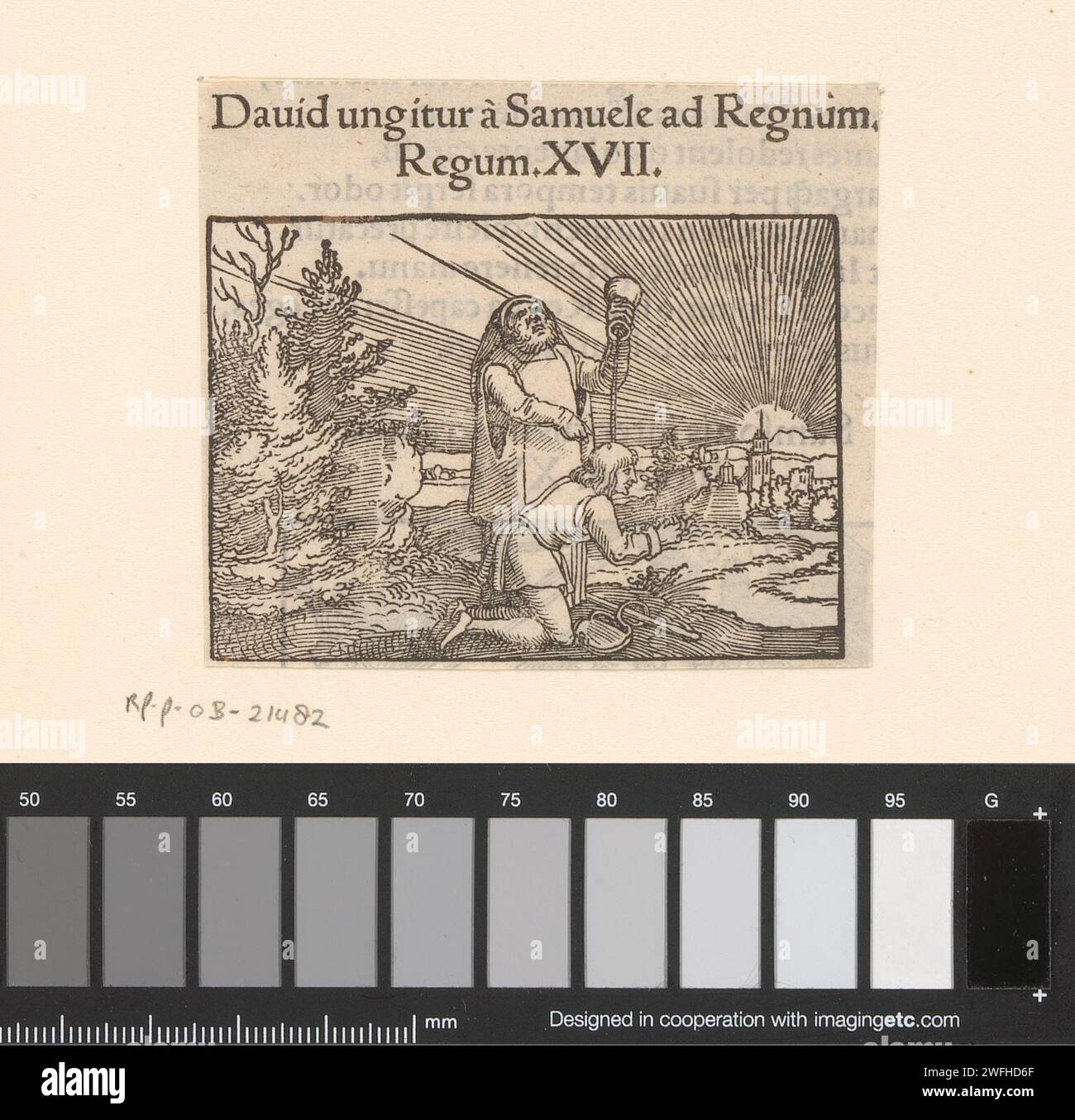 Samuel anointing david hi-res stock photography and images - Alamy