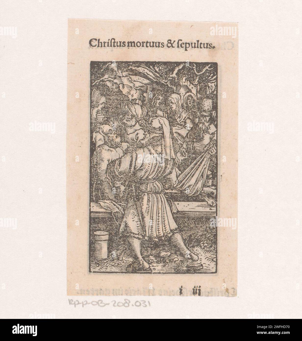 Tombination of Christ, 1600 - 1699 print The body of Christ is placed ...