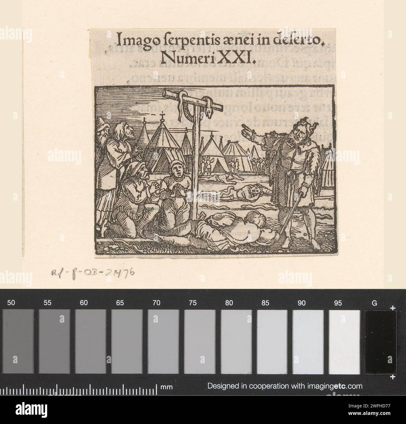 Moses and the Koperen Snake, Anonymous, After Hans Sebald Beham, 1530 ...