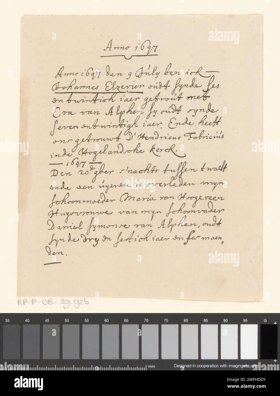 Anno 1697 hi-res stock photography and images - Alamy