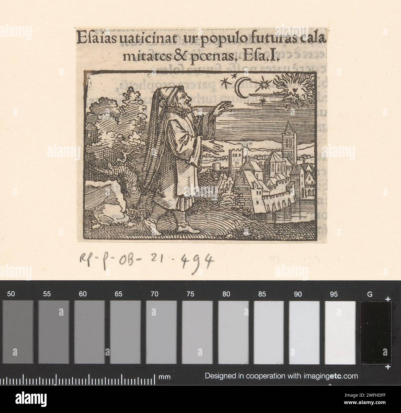 Vision of Isaiah in which the sun, moon and stars at the same time in ...