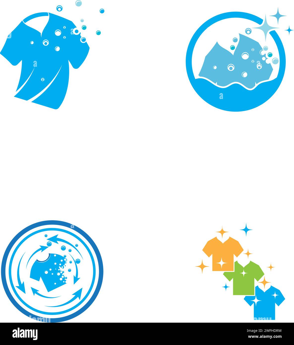 Laundry vector icon design template Stock Vector Image & Art - Alamy