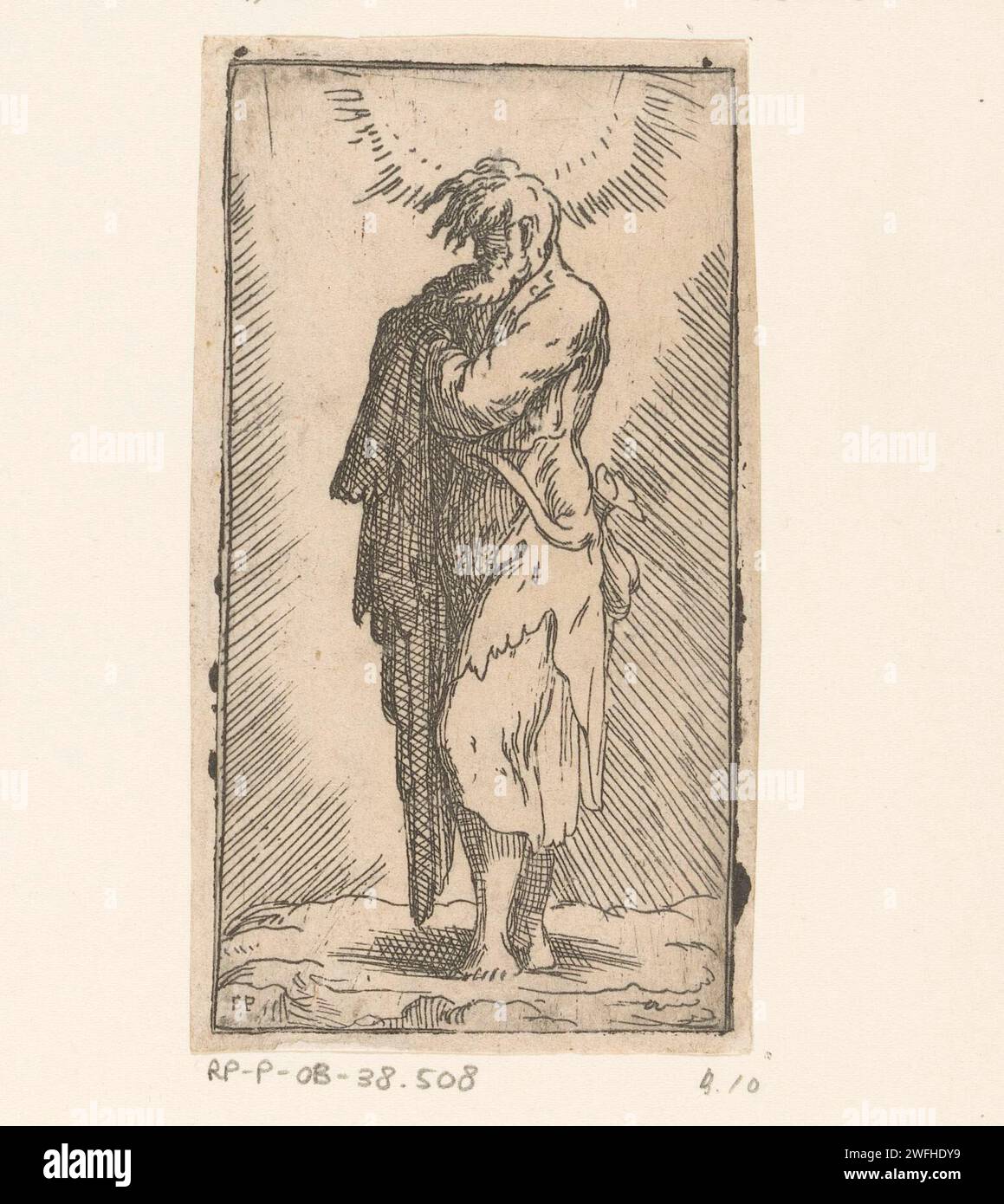 The Holy Jakobus the lesser, monogrammist FP (Italy; 16th century ...