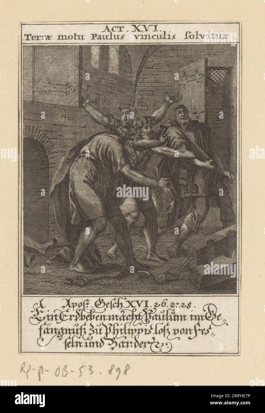 Paul and silas in prison hi-res stock photography and images - Alamy