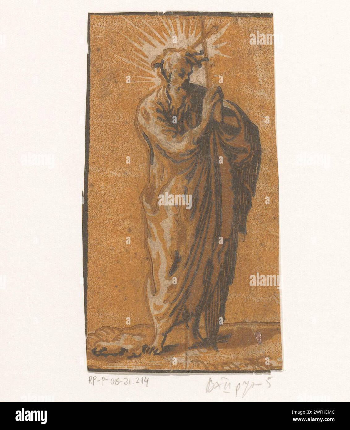 Heilige Filippus, Antonio Da Trento (attribute to), After Parmigianino ...