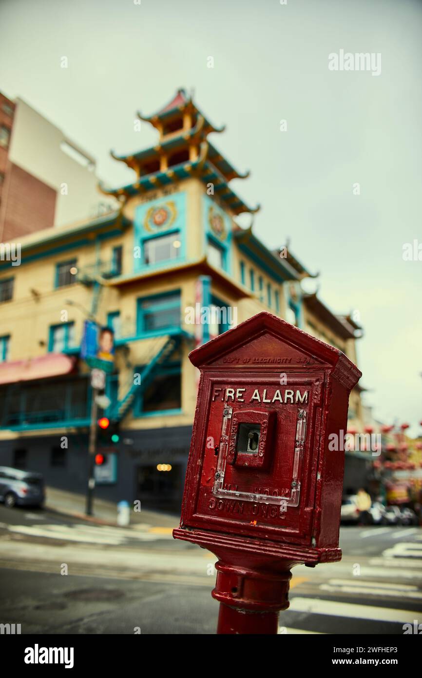 San francisco fire alarm box hi-res stock photography and images - Alamy