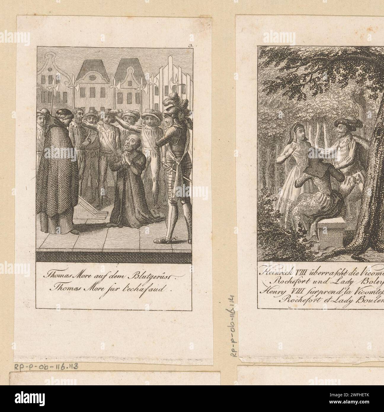 Presentation from the history of Henry VIII, Christian Gottlieb Geyser ...