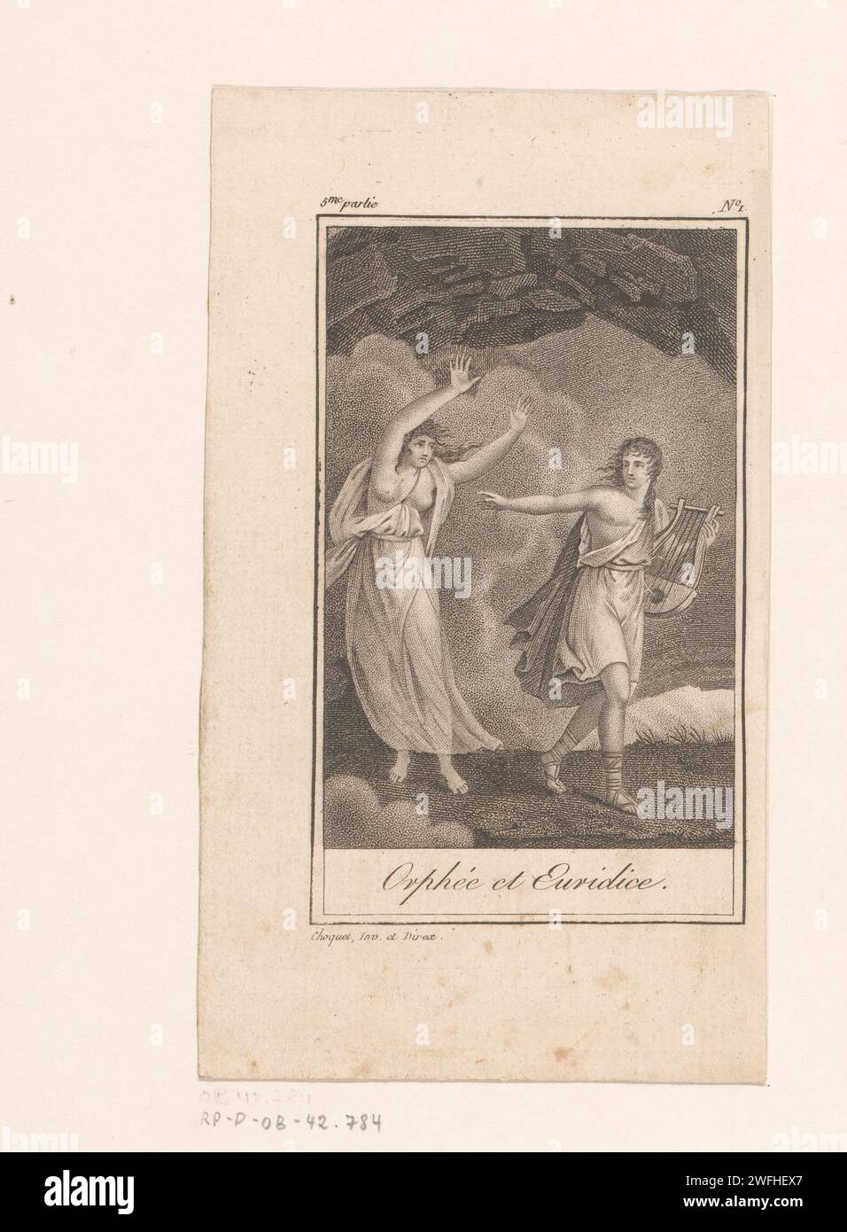 Orpheus and Eurydice in the underworld, Unknown, Pierre Jean Baptiste ...